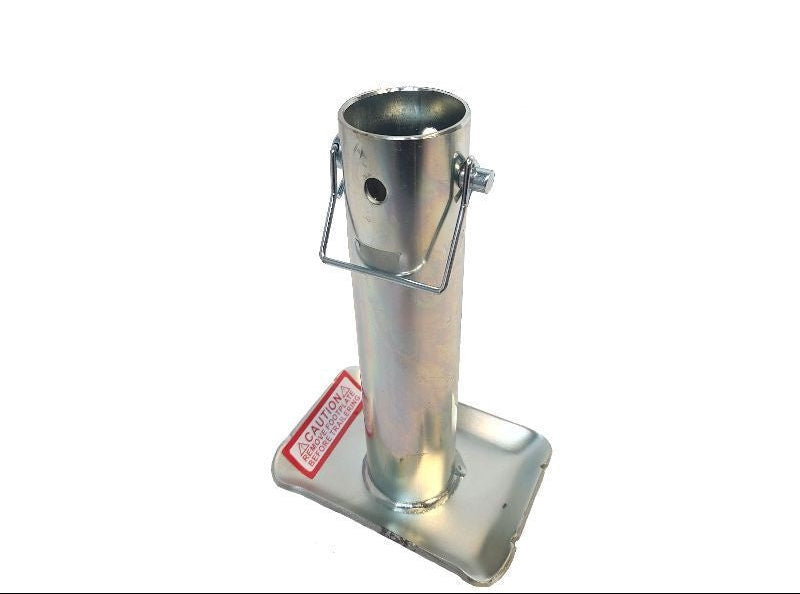 RAM JF-101 Trailer Jack Foot Plate 8.5" | 2" Tube Base Plate – AAA Trailer